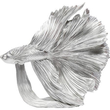 Kare Design | Deco Object Betta Fish Silver Small